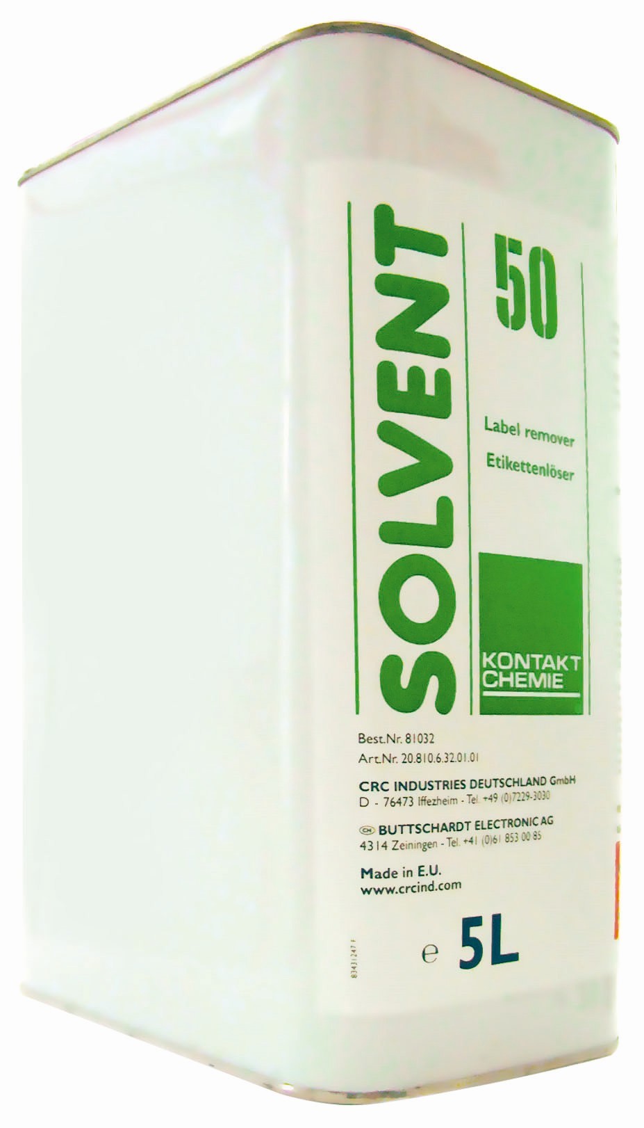 SOLVENT 50: Eliminador de adhesivos - SOLVENT 50 II KOC 5 L – Lafermu